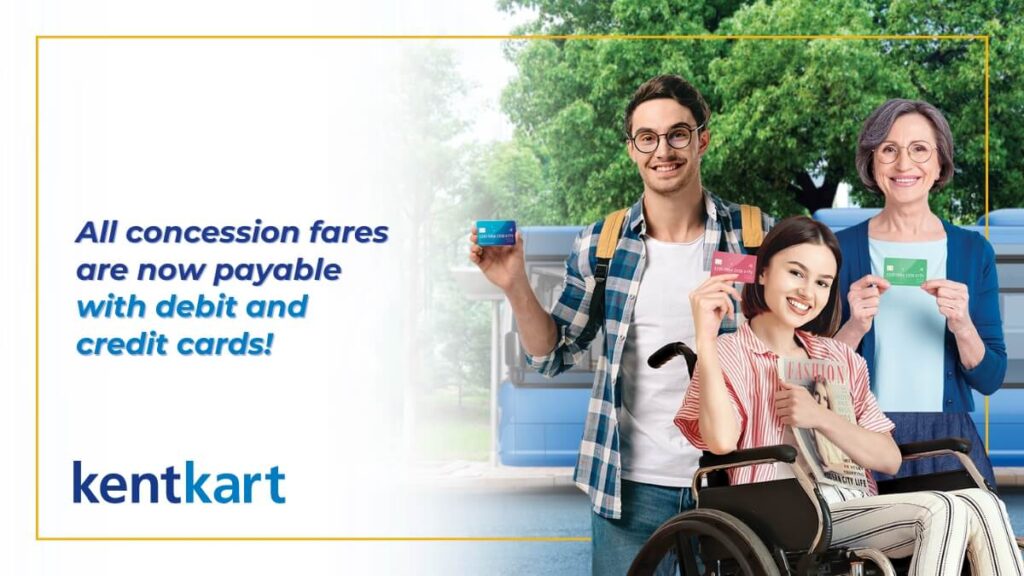 Concession Fare Payments With Credit and Debit Cards - Kentkart